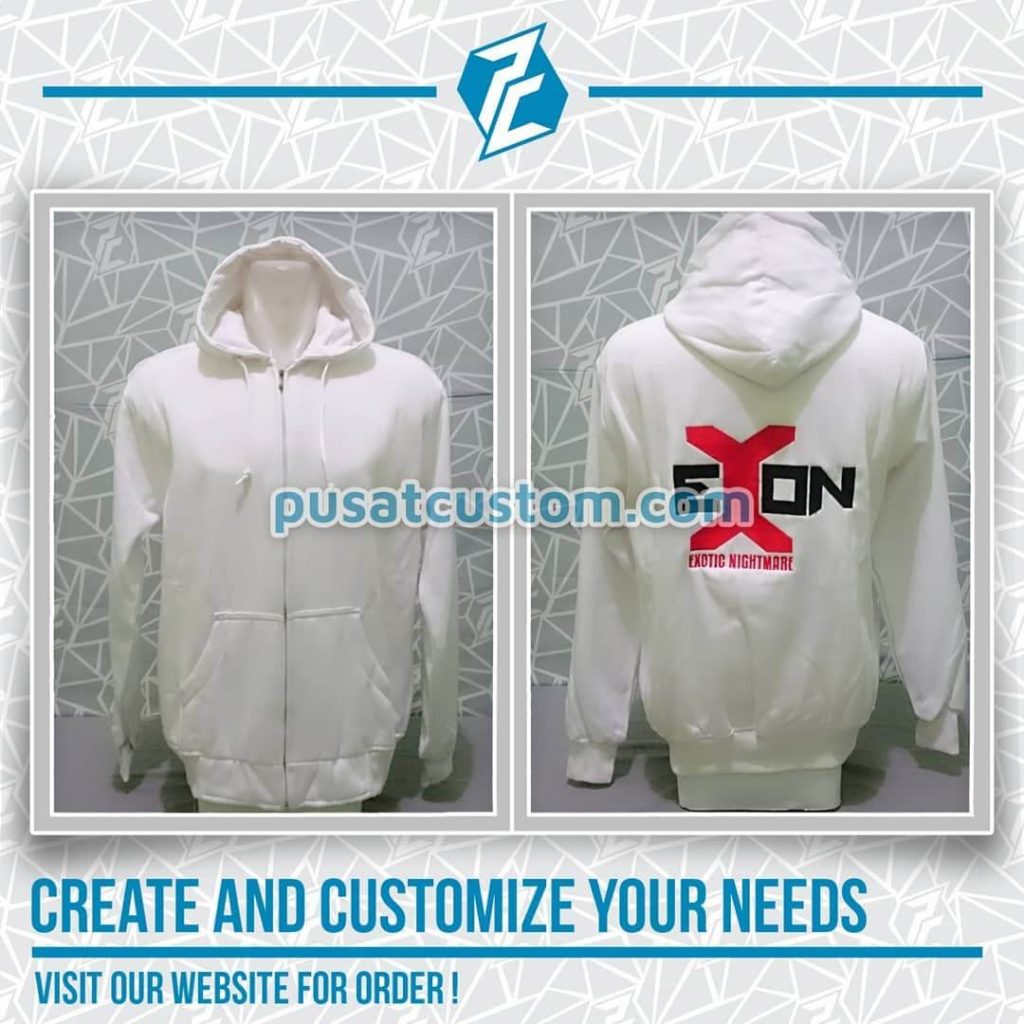 Bikin Jaket Sablon Bordir Custom Satuan Lusinan - Pusat Custom