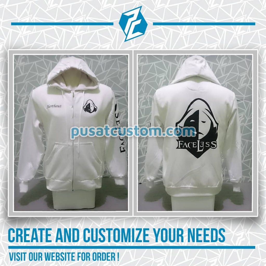 Bikin Jaket Sablon Bordir Custom Satuan Lusinan - Pusat Custom