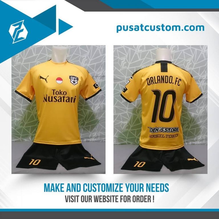 Bikin Jersey Custom Satuan Lusinan Murah - Pusat Custom